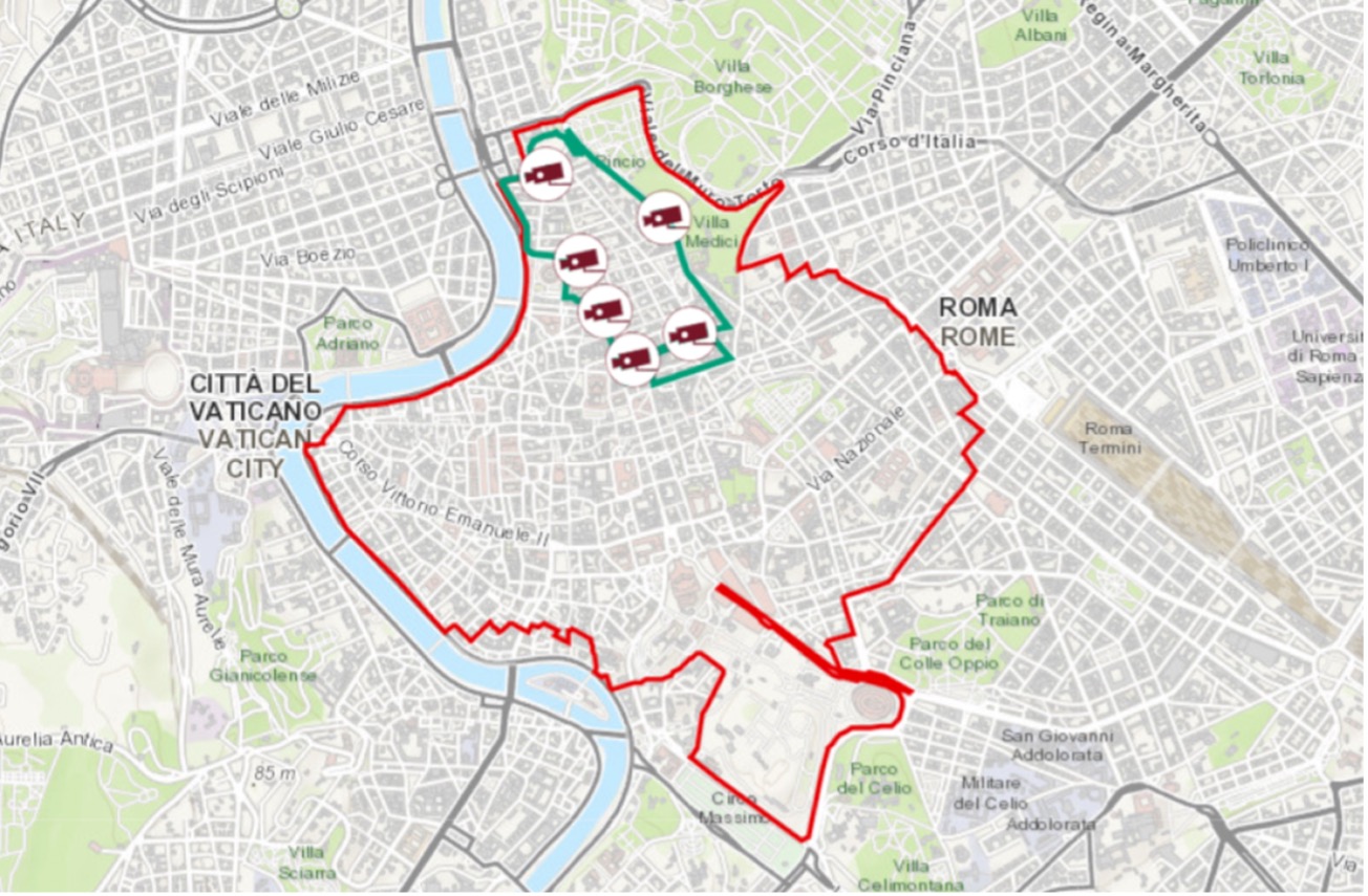 ITALY: Rome ZTL – Parclick